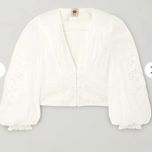 FARM Rio | Tops | Farm Rio Lace Blouse | Poshmark